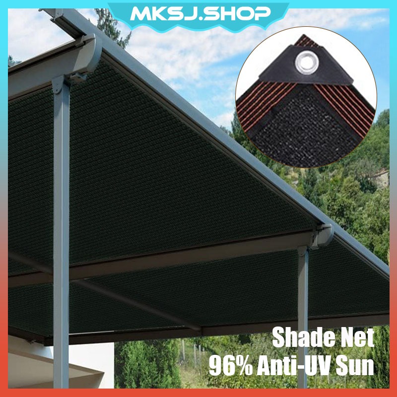 96% Anti-UV Sun Shade Net Breathable Sunshade Sail Shade Outdoor Garden ...