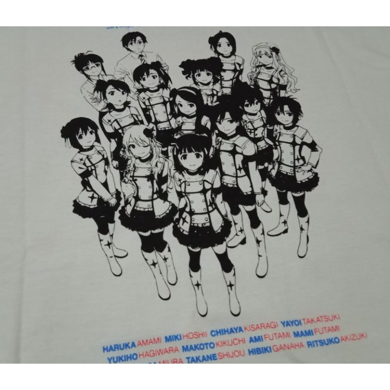 NEW Unworn 🎉 2014 The Idolmaster Movie Tshirt anime 🎉 | Shopee Malaysia