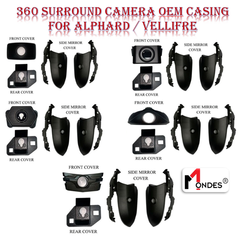 OEM 360 Brid View Surround Camera Casing Bracket For Toyota Alphard ...