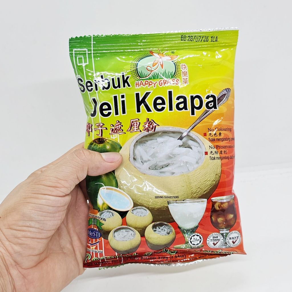 Coconut Jelly Powder (225g HALAL) Serbuk Jeli Kelapa / 椰子果冻粉 | Shopee ...