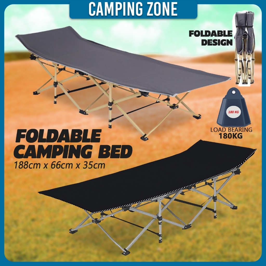 Camping Bed Cot Portable Folding Tent Bed Outdoor Indoor Travel ...