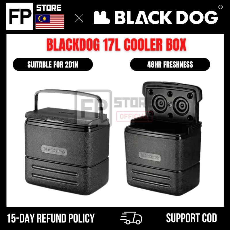 [ COD READY STOCK ] 17L BLACKDOG Camping Cooler Box Picnic Storage ice ...