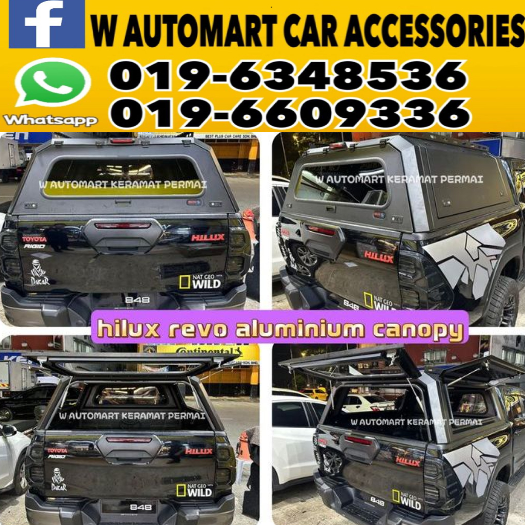 TOYOTA HILUX REVO ALUMINUM CANOPY | Shopee Malaysia