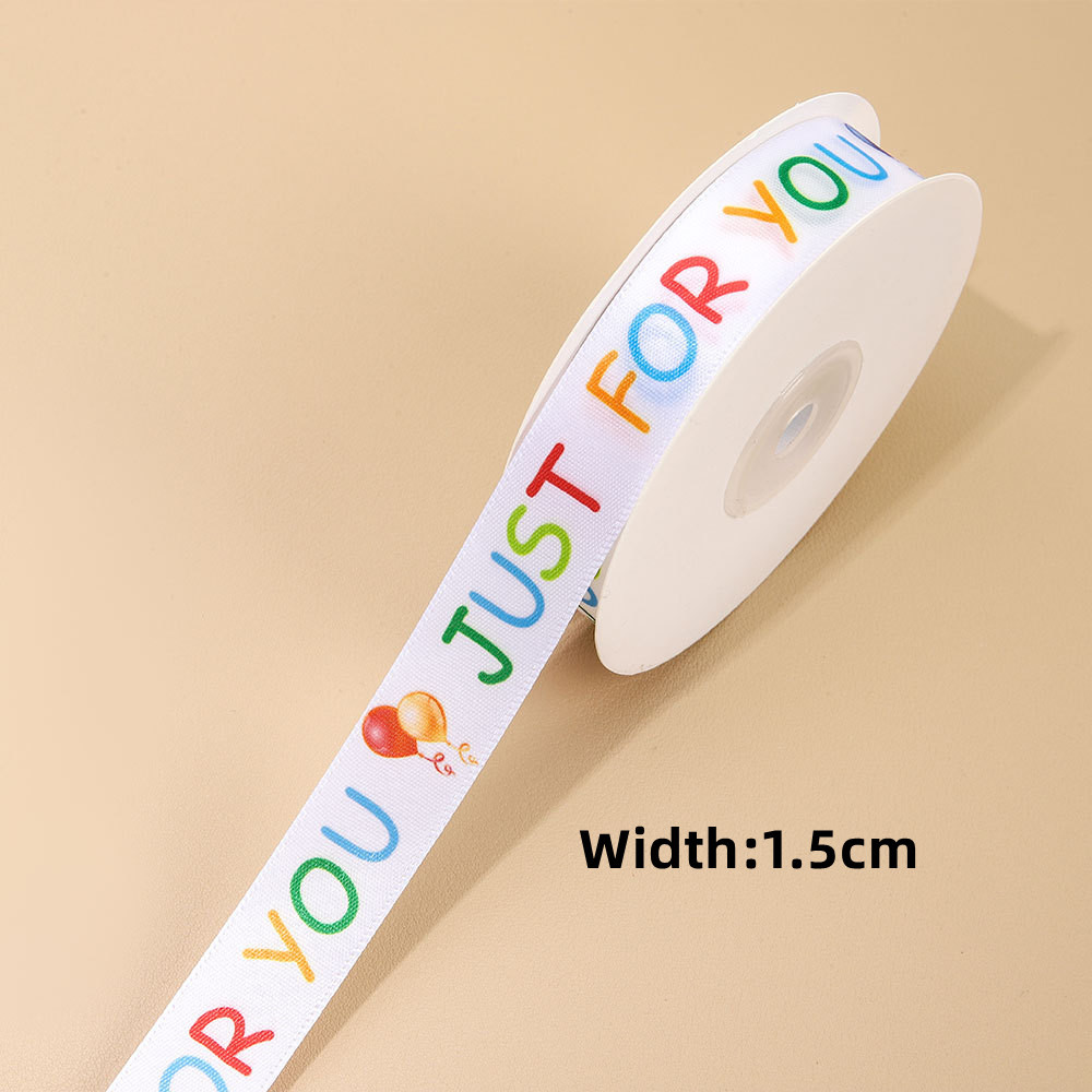 1/3/5M Happy Birthday Gift Cake Box Ribbon Baby Kids Children Valentine ...