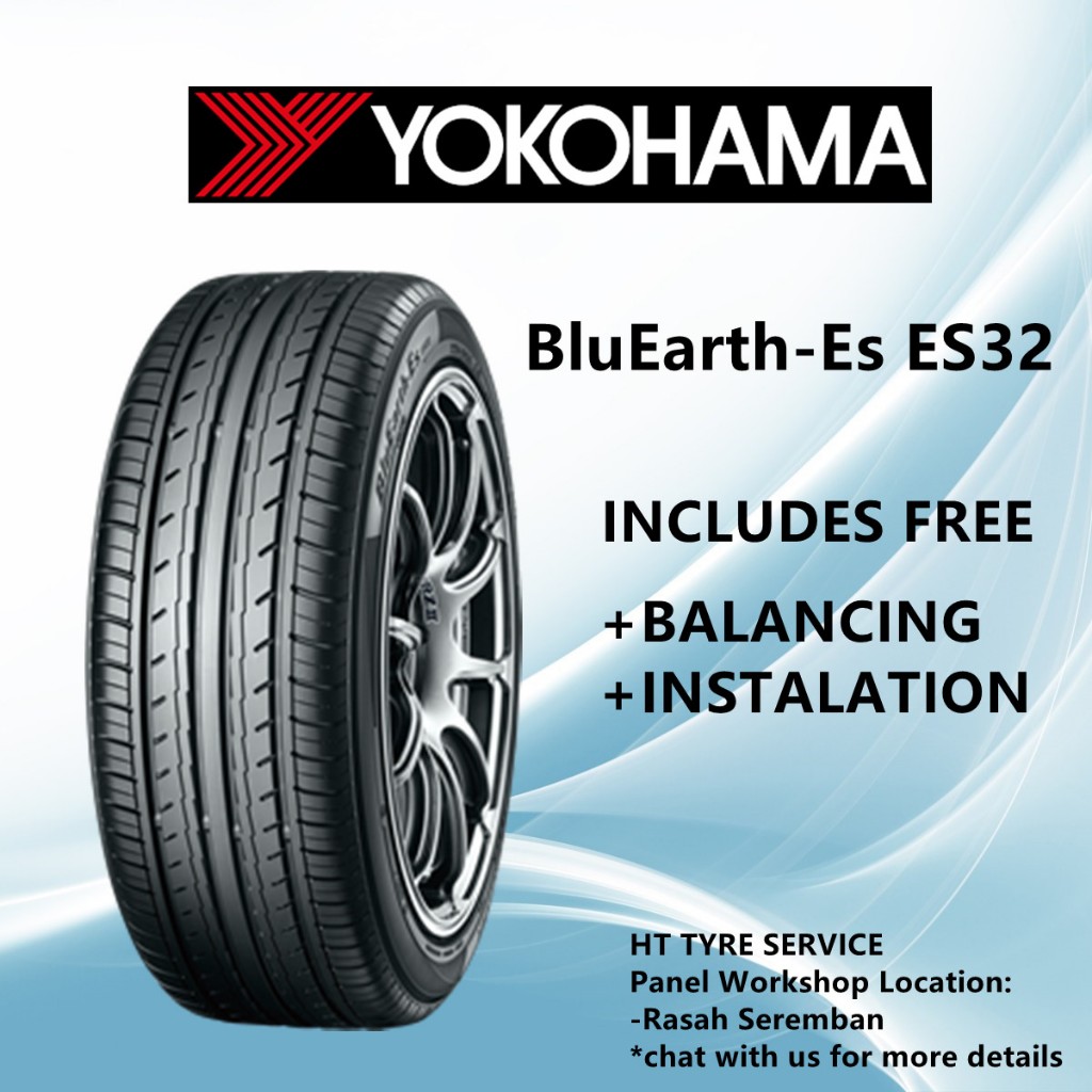 [Installation Available] YOKOHAMA BluEarth-Es ES32 14 15 16 17 inch Tyre Tayar Tire (Free ...