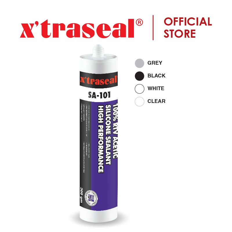 X'traseal SA-101 100% RTV Acetic Silicone Sealant 300g | Shopee Malaysia