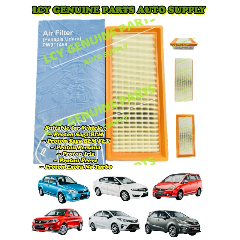 PROTON BLM, FLX, PERSONA, IRIZ, PREVE & EXORA NO TURBO AIR FILTER ...