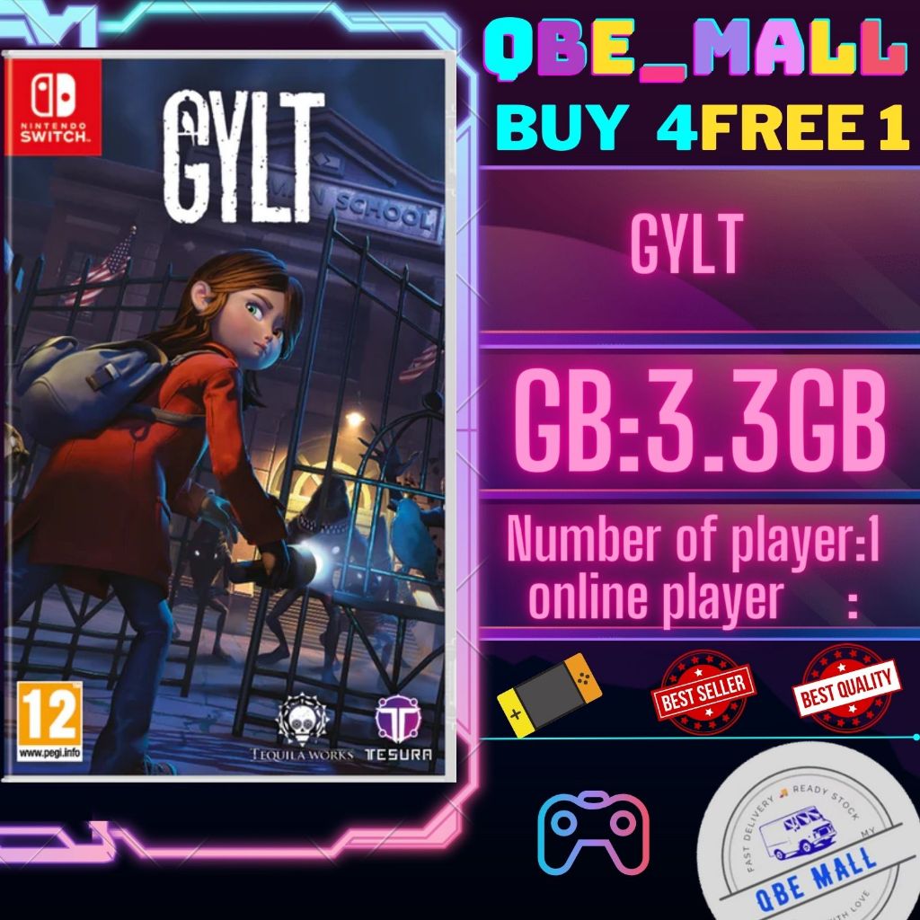 GYLT (Nintendo switch) DigitalDownload | Shopee Malaysia
