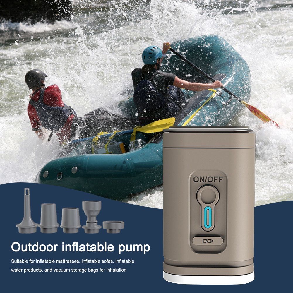 Rechargeable Portable Type C Lithium Illuminator Electric Pump ...