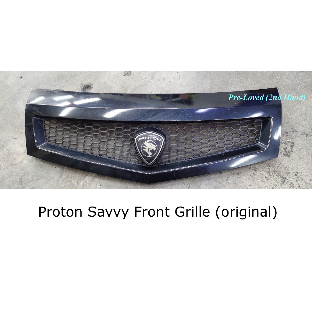 Pre Loved / 2nd Hand Proton Savvy Front Grille (Original) | Shopee Malaysia