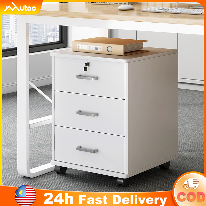 MT Office File cabinet Move Drawer Cabinet Woodiness Locked Storage ...