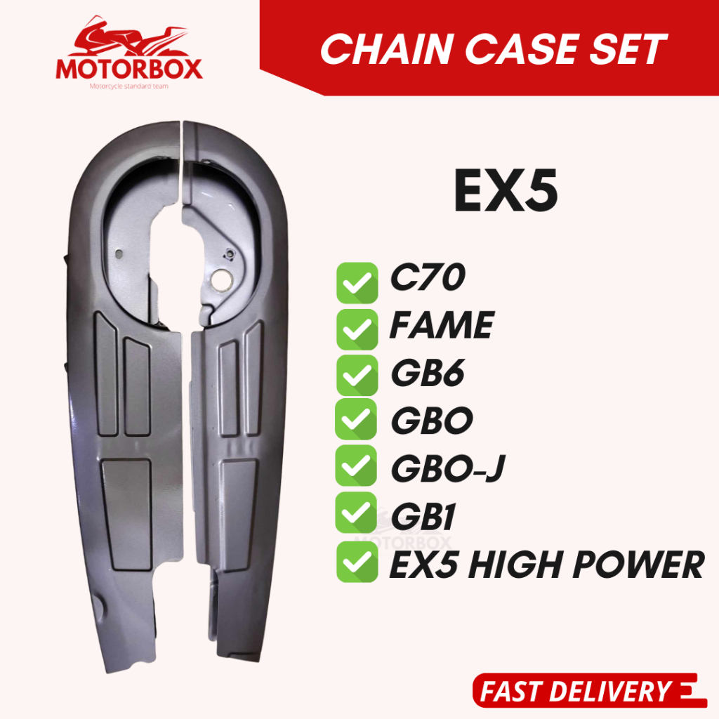 CHAIN CASE SET EX5 - EX5 HIGH POWER C70 FAME GB6 GBO GBOJ GB1 CASING ...