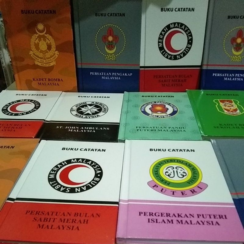 BUKU CATATAN NOTA UNIT BERUNIFORM KADET REMAJA SEKOLAH/ PPIM/ PBSMM ...