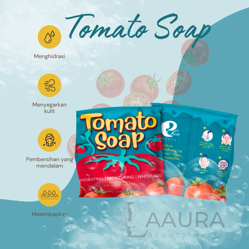 SABUN TOMATO EKIN BEAUTY NEW PACKAGING | Shopee Malaysia