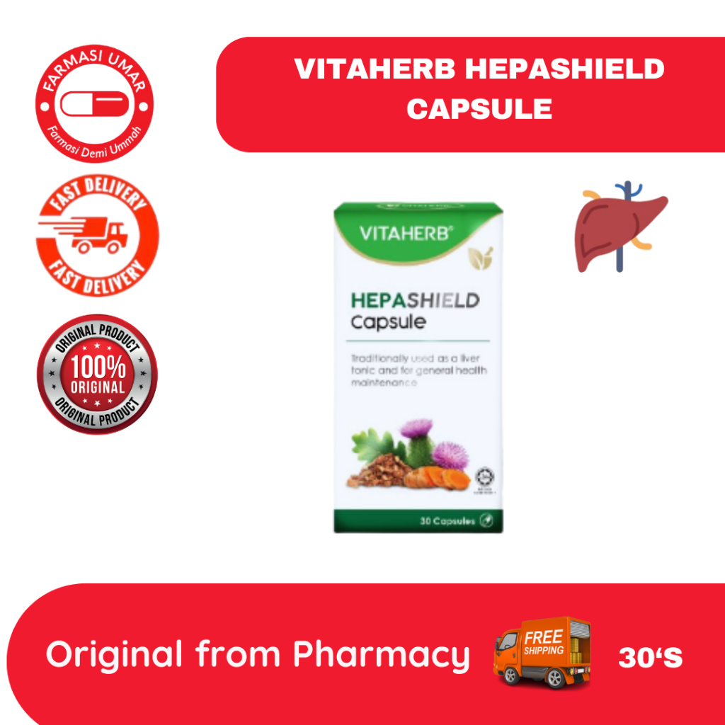VITAHERB HepaShield Capsule - Robuvit® French Oak Extract , Milk ...