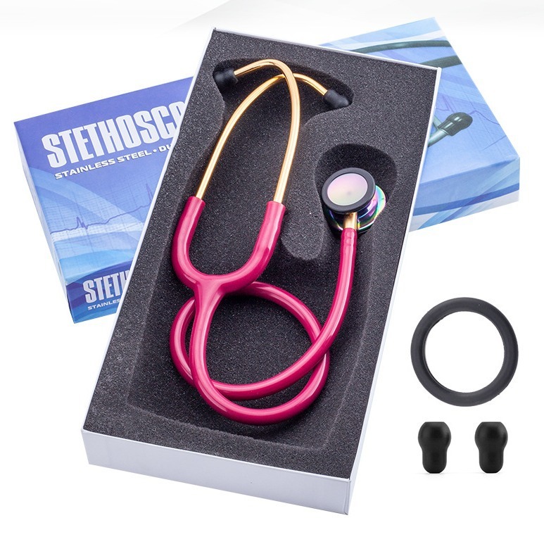 Stainless steel stethoscope dual-purpose double-headed. | Shopee Malaysia