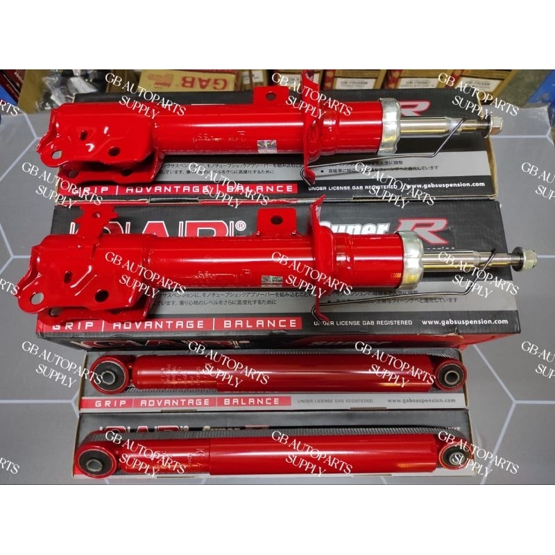 4pcs Perodua Alza 1.5 Front And Rear Pair Heavy duty Gas Absorber Gab ...
