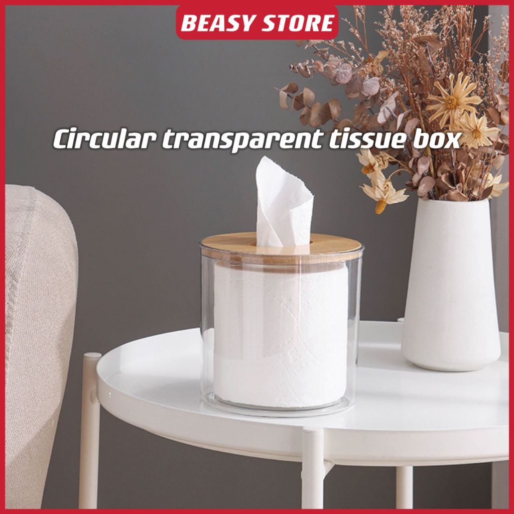 BEASY ️Toilet paper roll tissue box transparent tissue box various ...