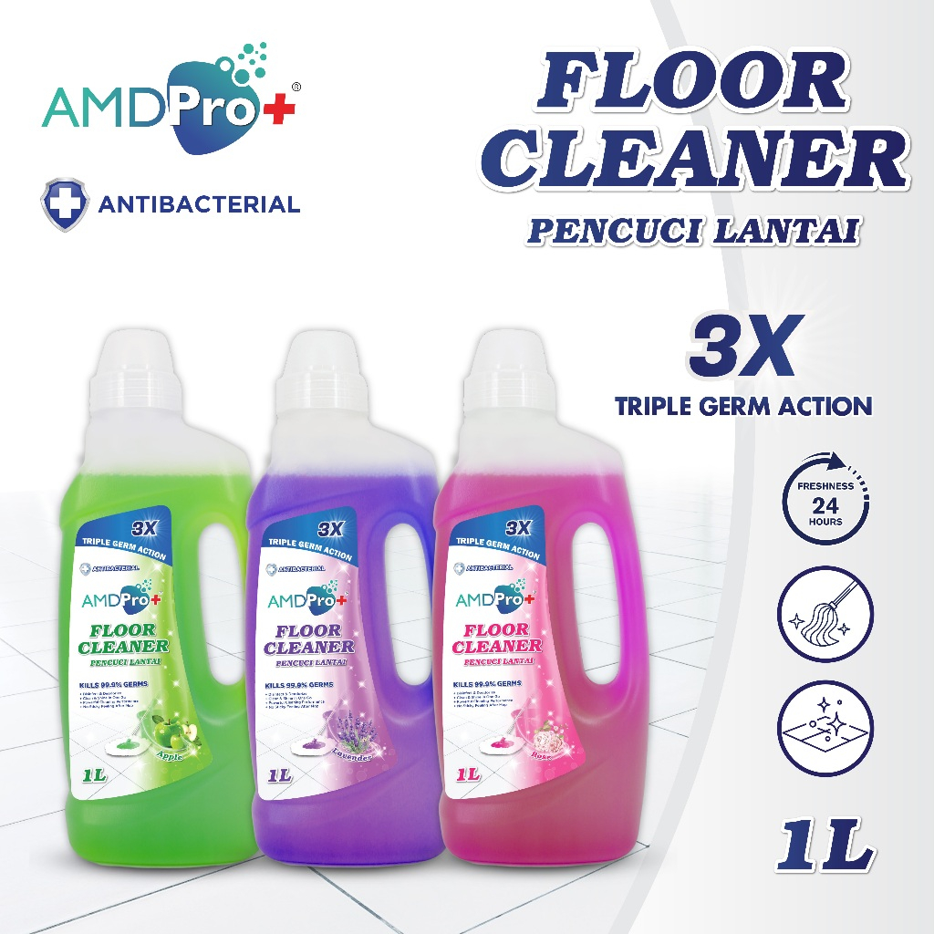 AMDPRO+ Halal Floor Cleaner (1L) . 3X Triple Germ Action ...