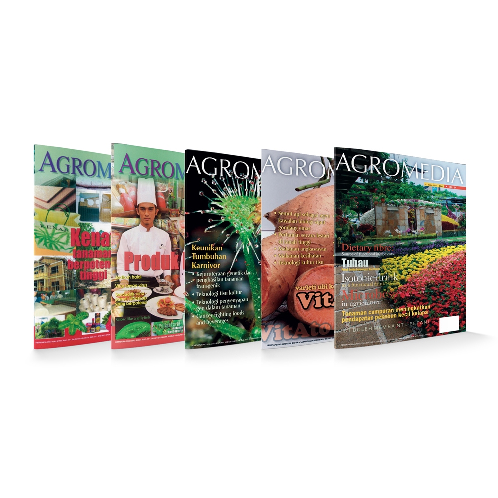 Majalah Agromedia Bil.18/21/22/23/24 (PROMO RM2/NASKAH) | Shopee Malaysia