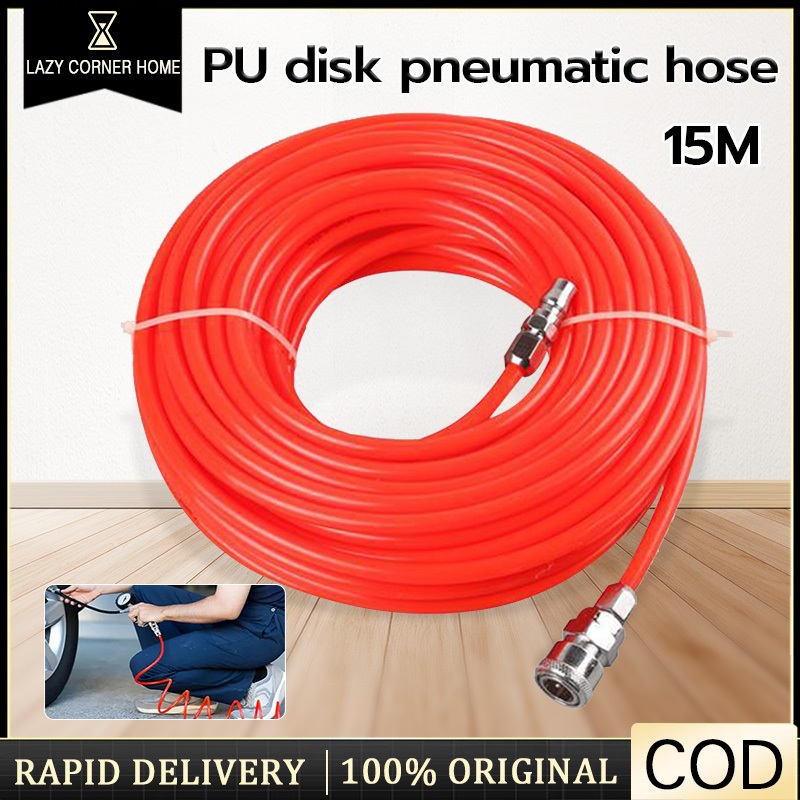 【Spot goods】15M PU Air Spring Hose Pipe Tube Fuel Gas Hose Air Hose Air ...
