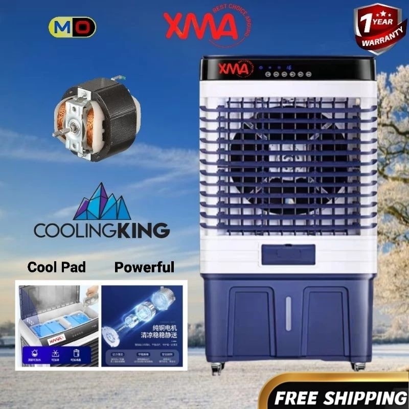 NEW XMA Air Cooler Cooler Fan 50/60/70/L Adjustable Portable Air ...