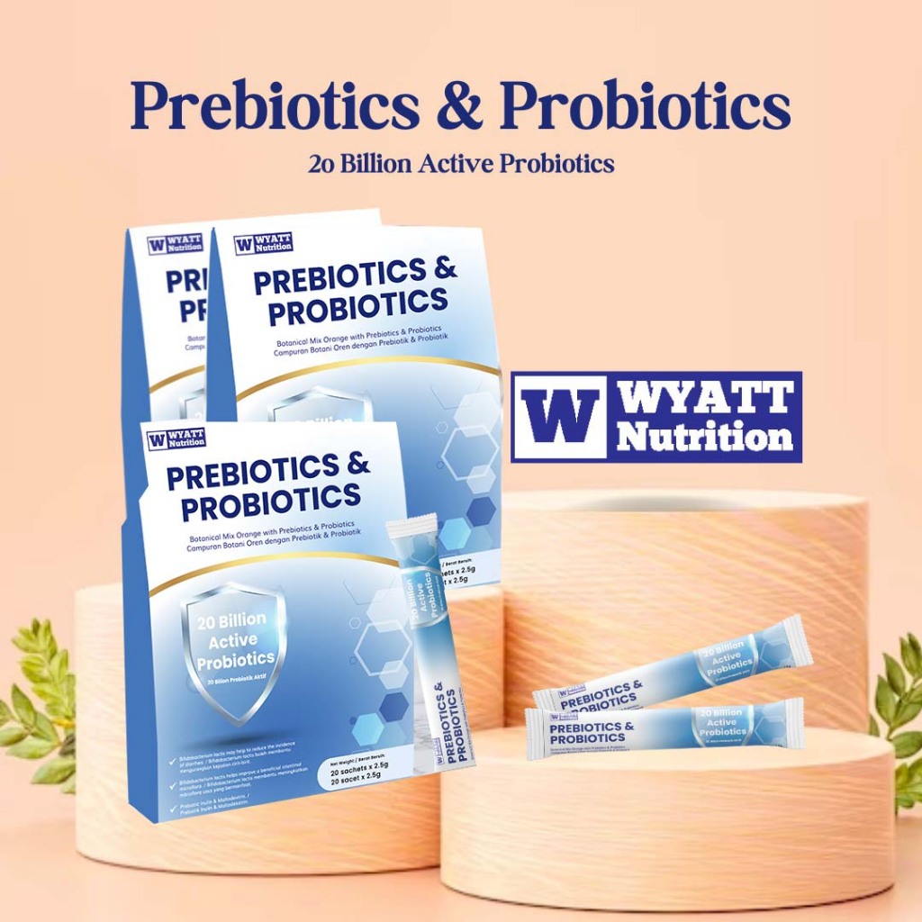[Ready Stock Value Pack - 3 Boxes] Wyatt Nutrition Prebiotics ...