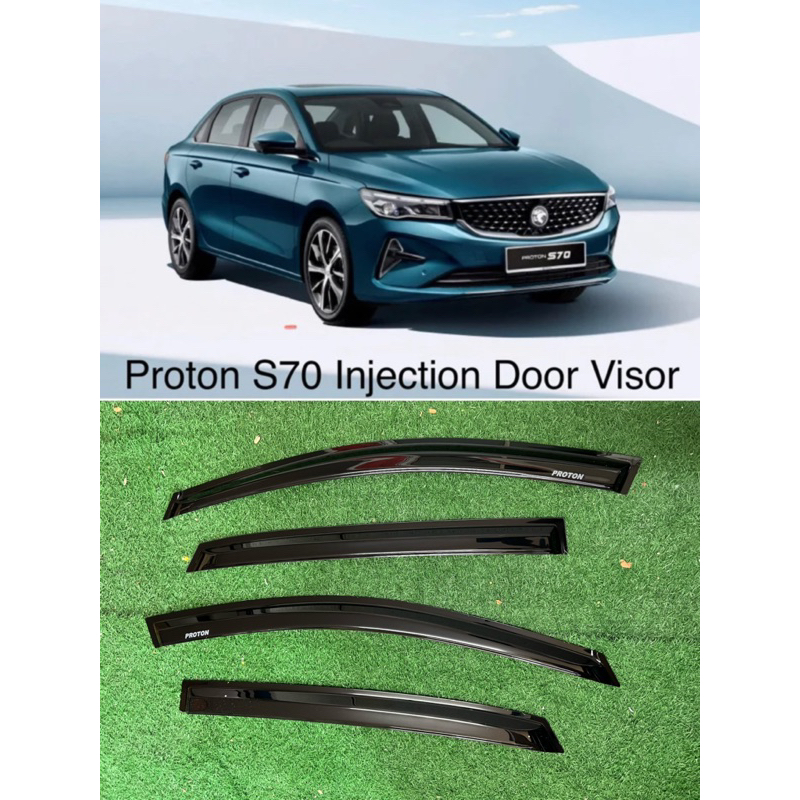 Proton S70 3” Injection Door Visor 2023-Present | Shopee Malaysia