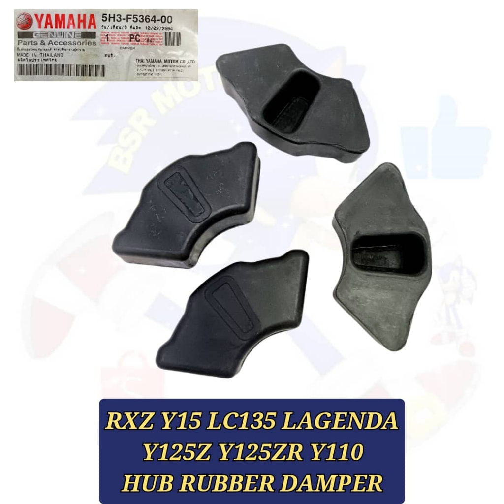 1SET YAMAHA Y15 Y15ZR/LC135/SRL115 LAGENDA 115/SS2/SS Y110/RXZ/Y125Z 125Z Y125ZR 125ZR HUB ...