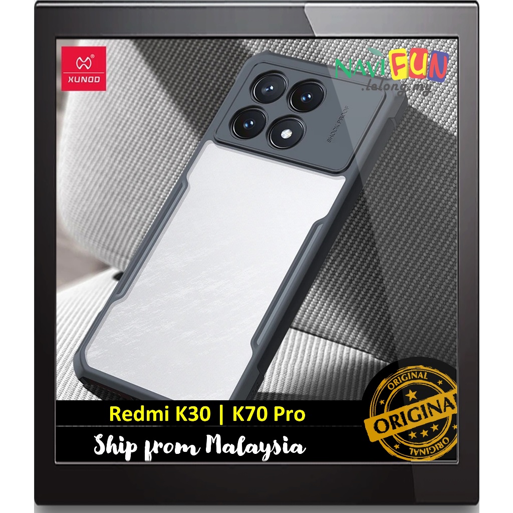 [Redmi K30 K70 K80 Poco F2 F7 | Pro Ultra ] XUNDD (100% ORI) SGS Military Grade Shockproof ...