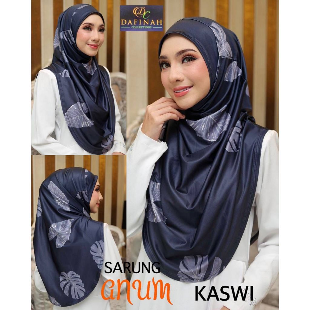 tudung sarung instant versi raya berdagu dan boleh sorok tudung anum ...