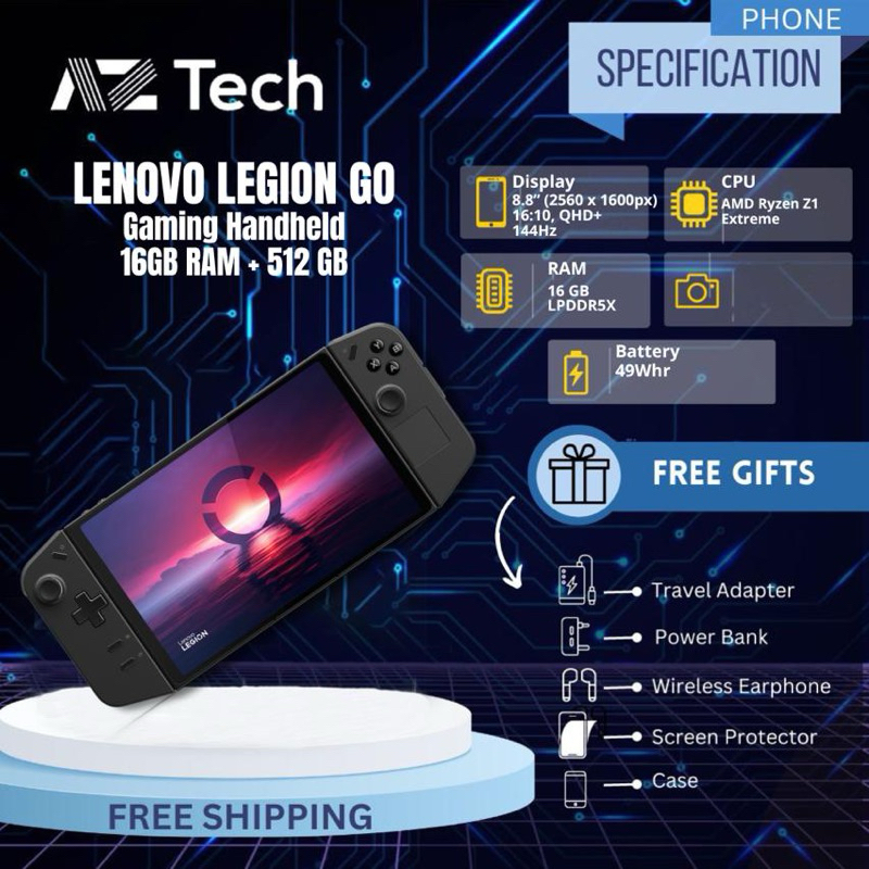 Lenovo Legion Go Gaming Handheld | Shopee Malaysia
