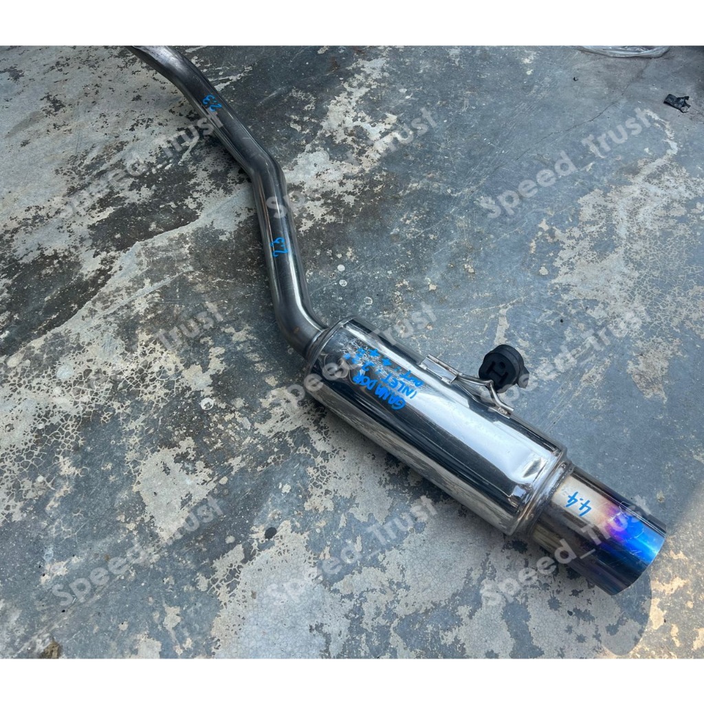 JDM Original Used Muffler Exhaust Ekzos Exzos inlet 2.3” Ganador Rogue ...