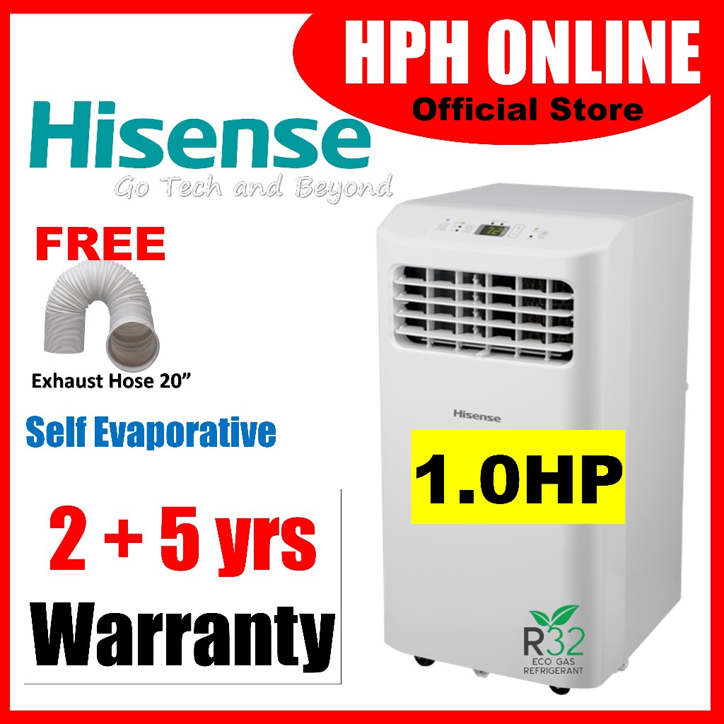 Hisense / TCL 1.0HP / 1.5HP R32 Portable Air Cond Air Condtioner 冷气机 ...