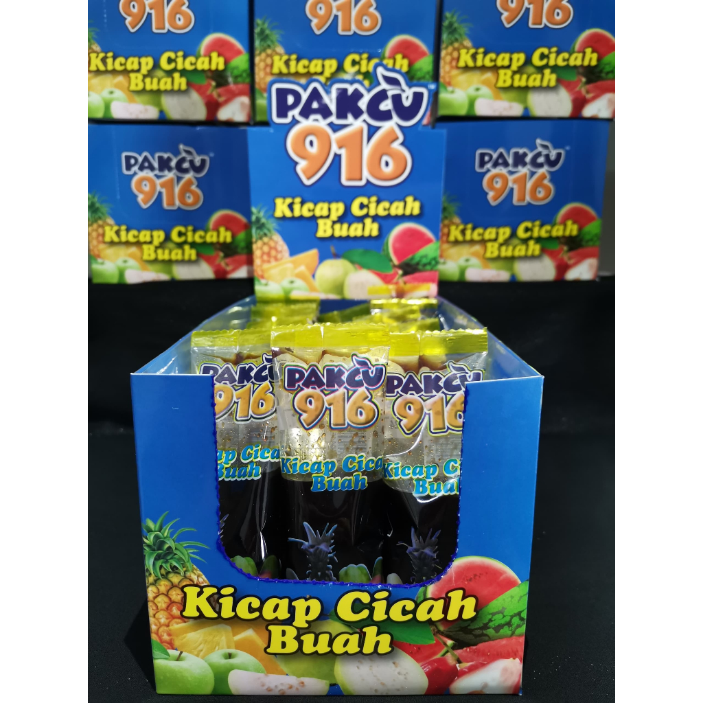 Kicap Cicah Buah Pak Cu 916 40g x 30 | Shopee Malaysia