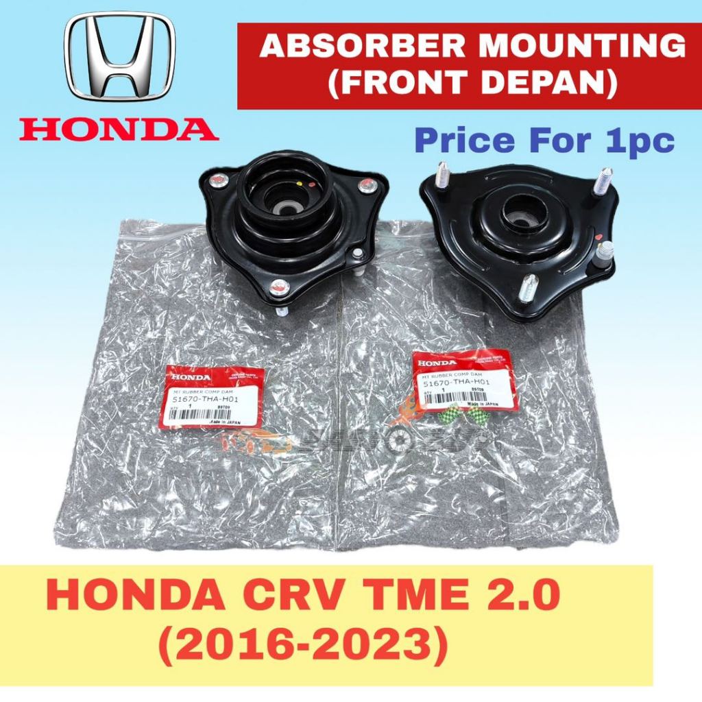 ORIGINAL JAPAN HONDA ABSORBER MOUNTING (FRONT DEPAN) - HONDA CRV CR-V ...