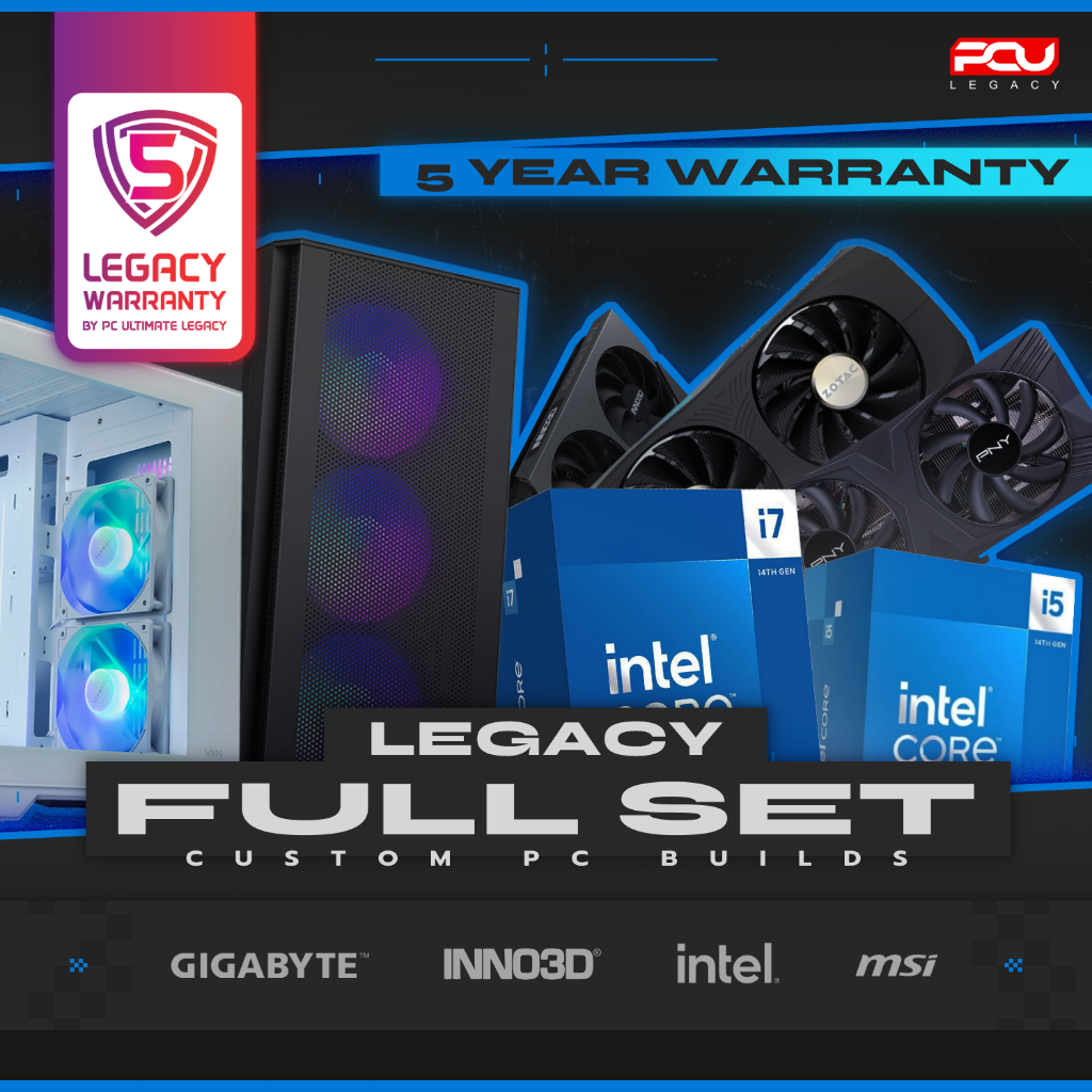 # PCU # LEGACY PC SET PACKAGE / 5 Years warranty / INTEL i5-14400F ...