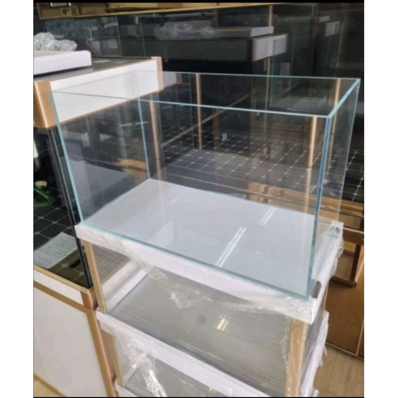 CC Crystal Clear Aquarium Tank L60xW30xH36cm- Thickness 6mm | Shopee ...