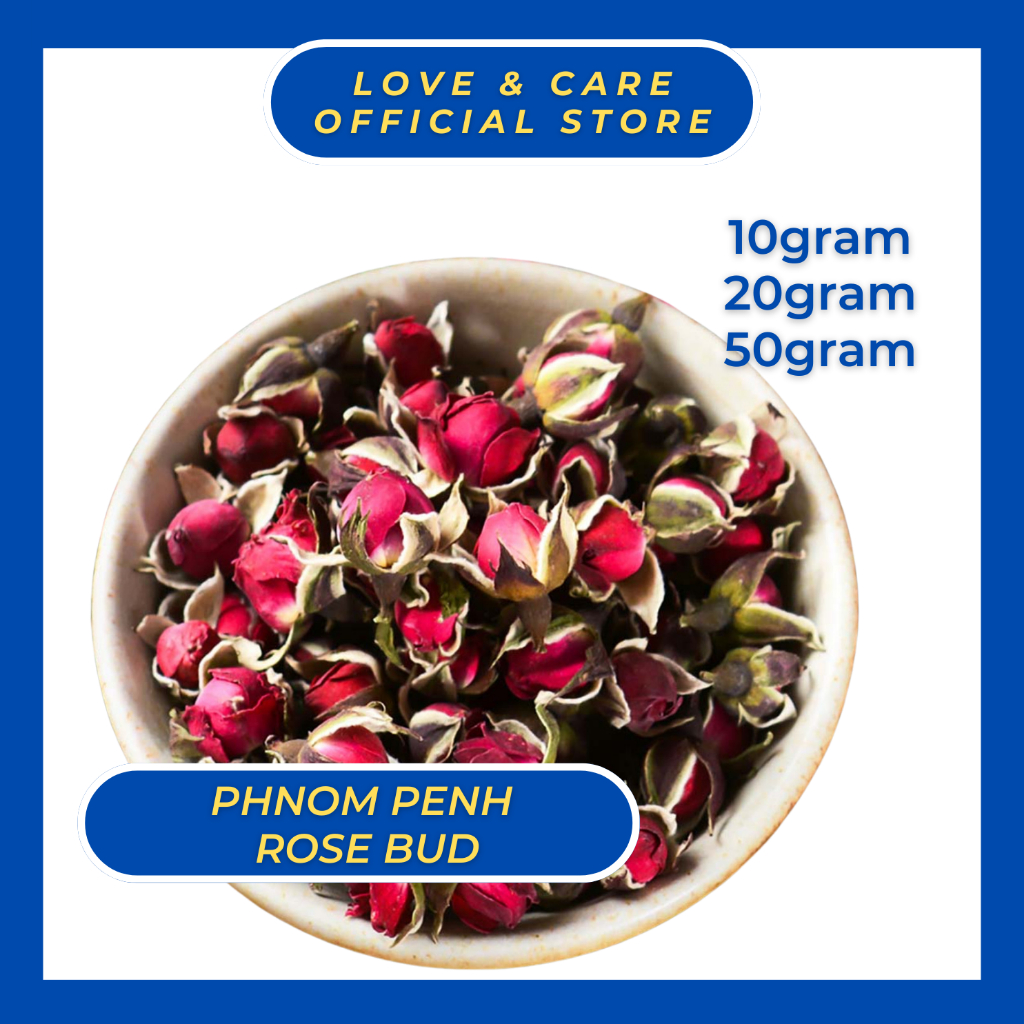 Dried mini rose buds pure natural Phnom Penh rose buds golden-rim rose ...