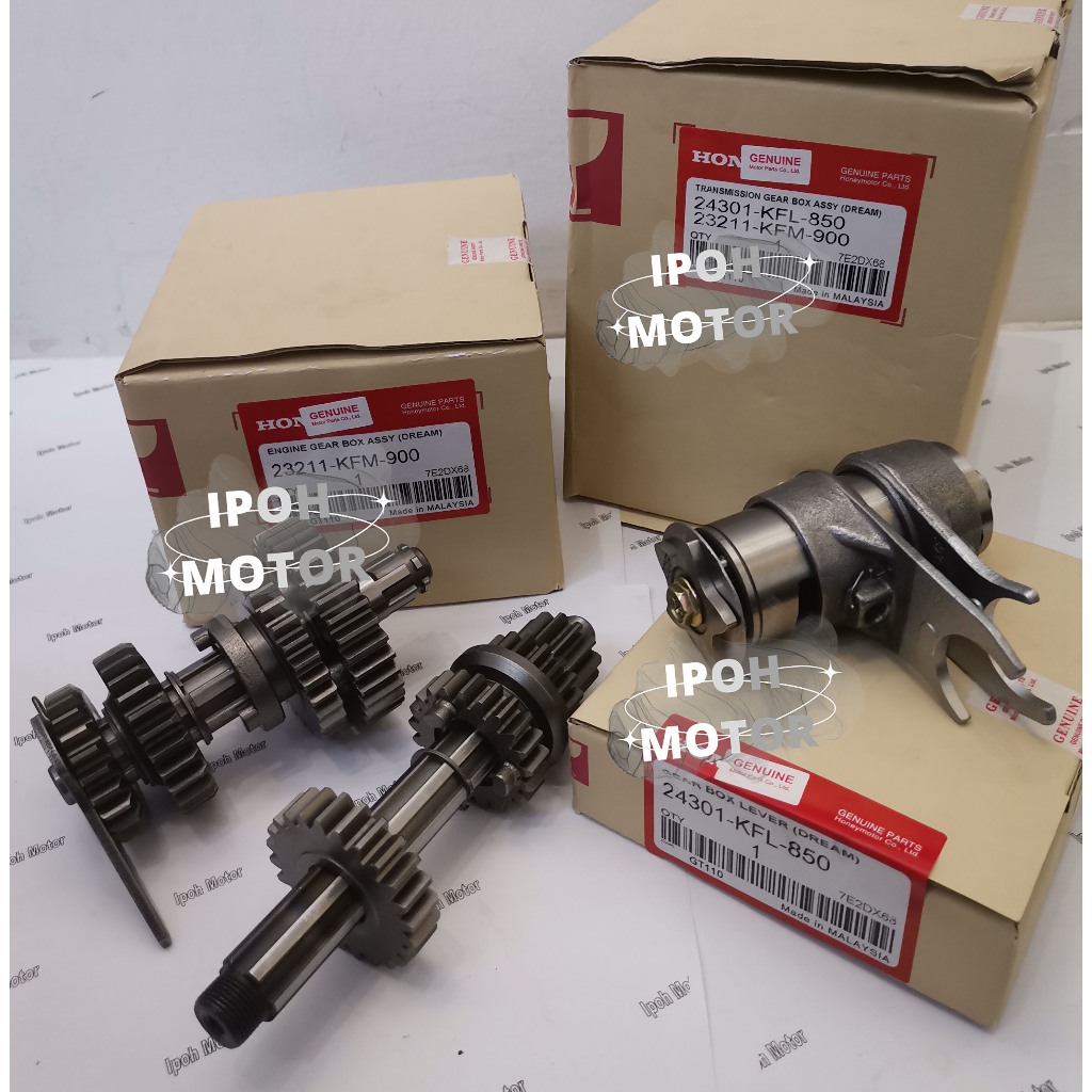 ORIGINAL EX5 EX5 DREAM GEAR BOX FULL SET GEAR | Shopee Malaysia