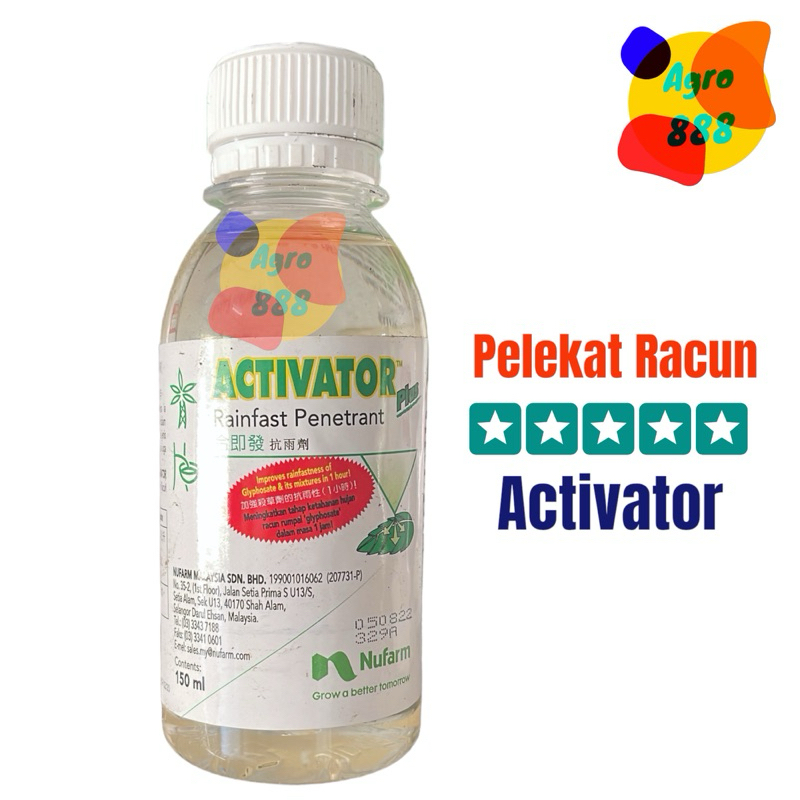 Nufarm Activator 150ml/Gam pelekat/Rainfast penetrant/Penembusan gam ...