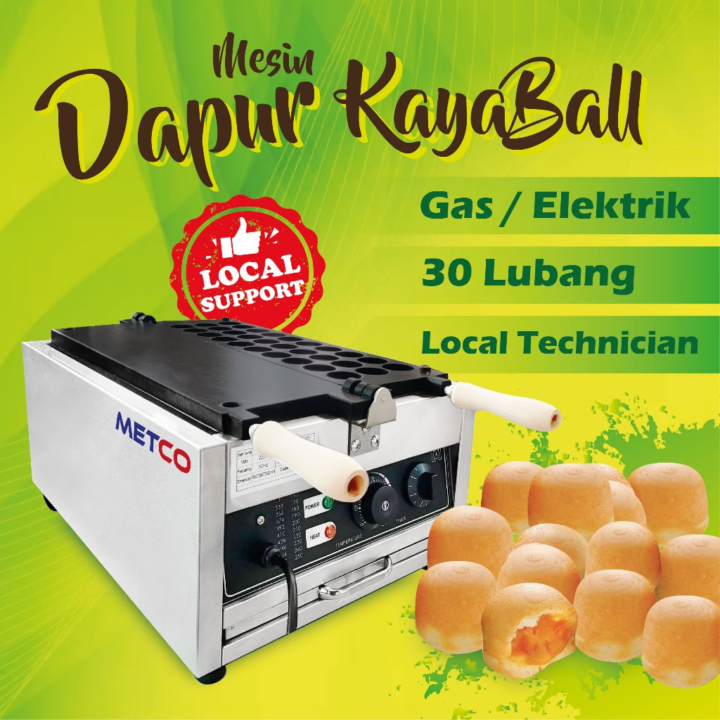 Dapur Kaya Ball Kaya Ball Machine Waffle Mesin Kayaball Malaysia ...