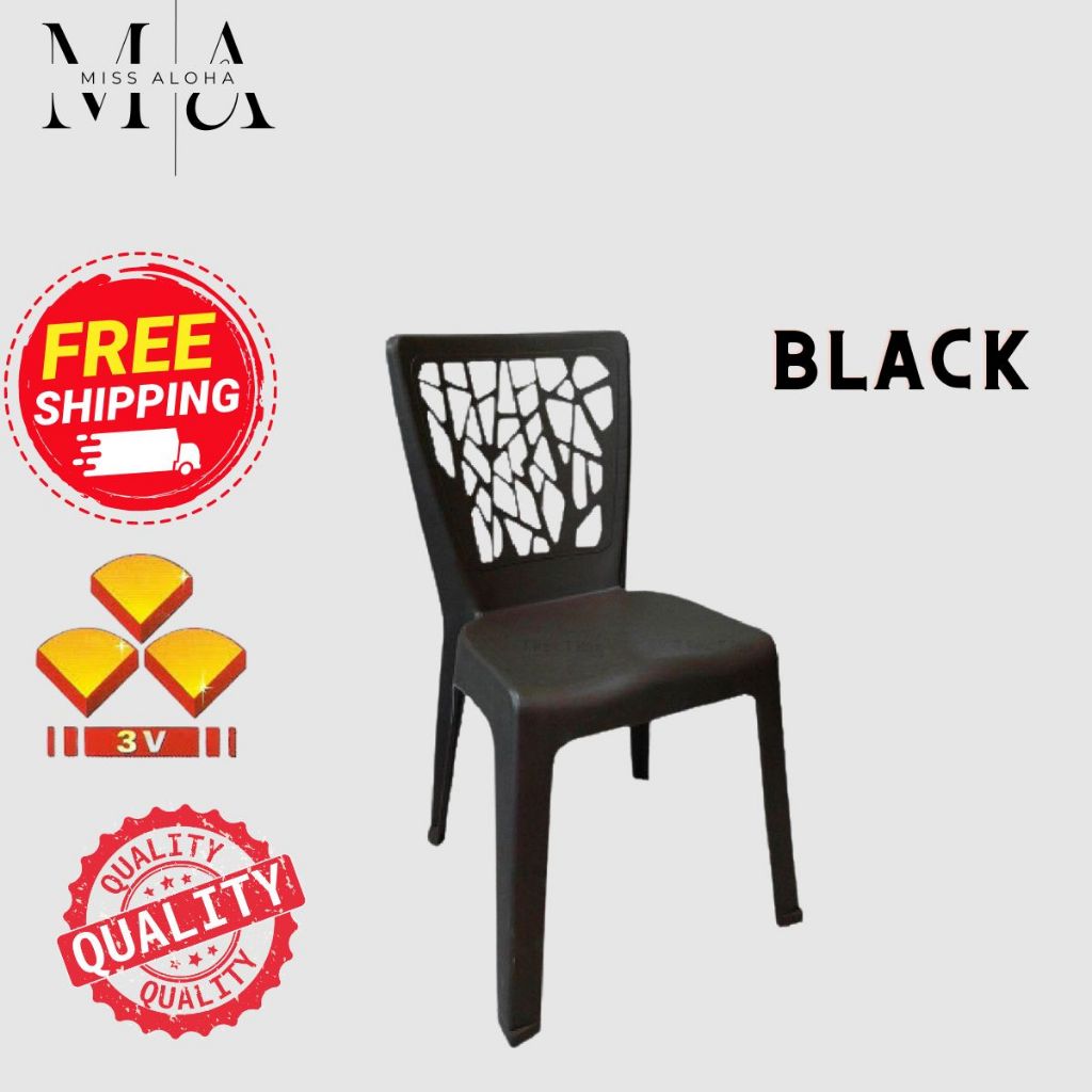 3V Modern Stackable Dining Plastic Chair EZ701 Office/ Cafe/ Pub ...
