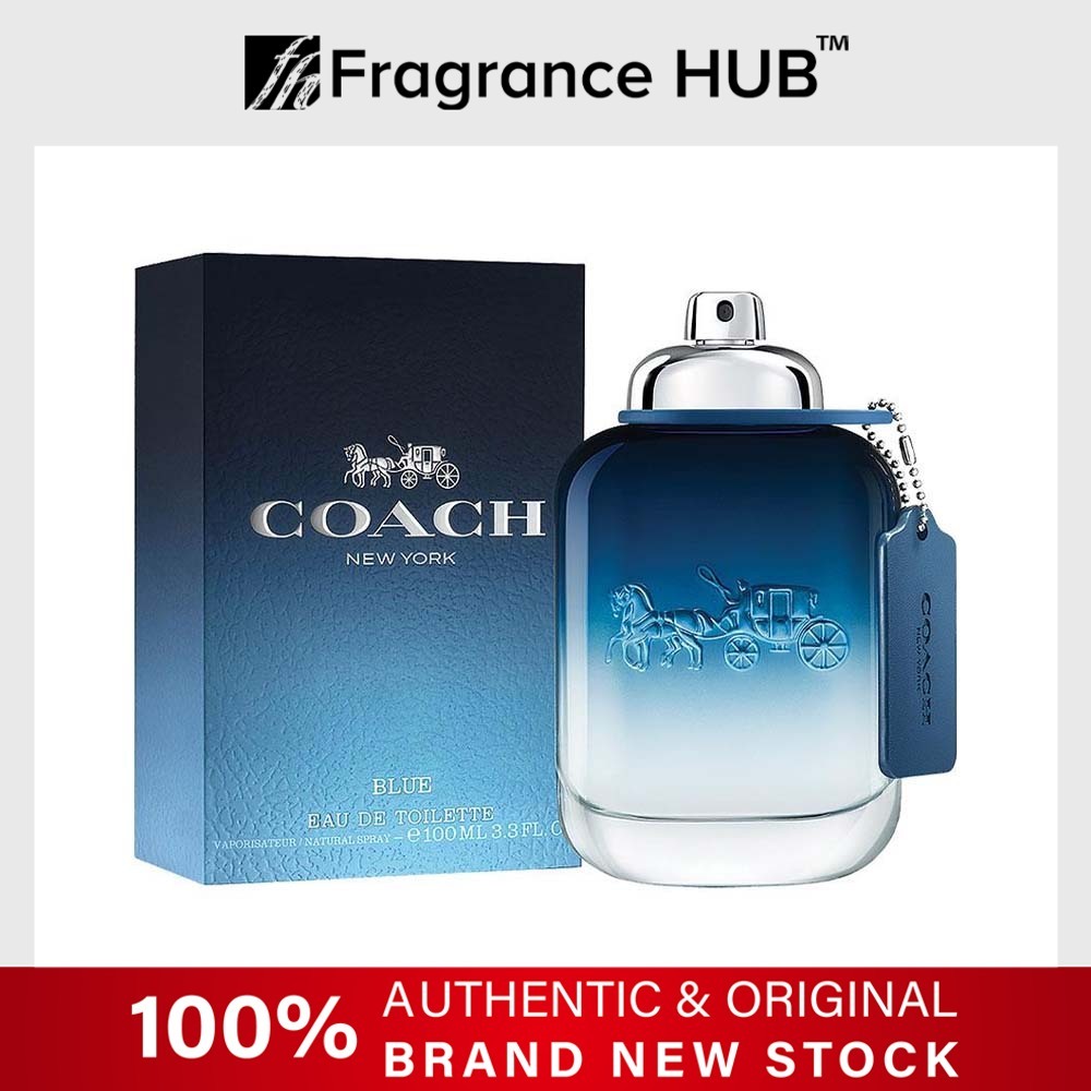 [Original] Coach Blue EDT Men 100ml ( By Fragrance Hub ) | Shopee Malaysia