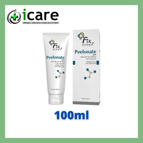 FIX DERMA PEELONATE AHA FACE CLEANSER 100ML ( EXP DATE : 02/2026 ...
