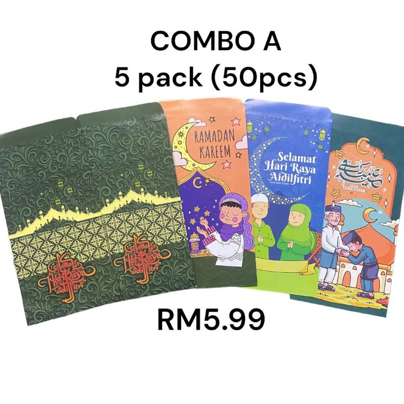 Sampul Duit Raya/ sampul raya Design Aidilfitri/ selamat hari raya ...