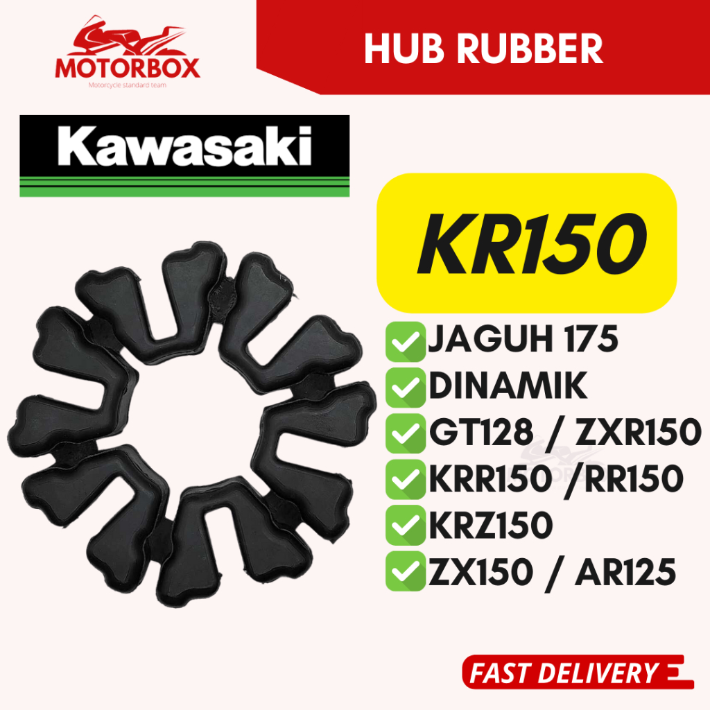 KR150 HUB RUBBER SET - GT128 JAGUH 175 DINAMIK KRR150 RR150 ZXR150 ZX150 KRZ150 AR125 SPROCKET ...