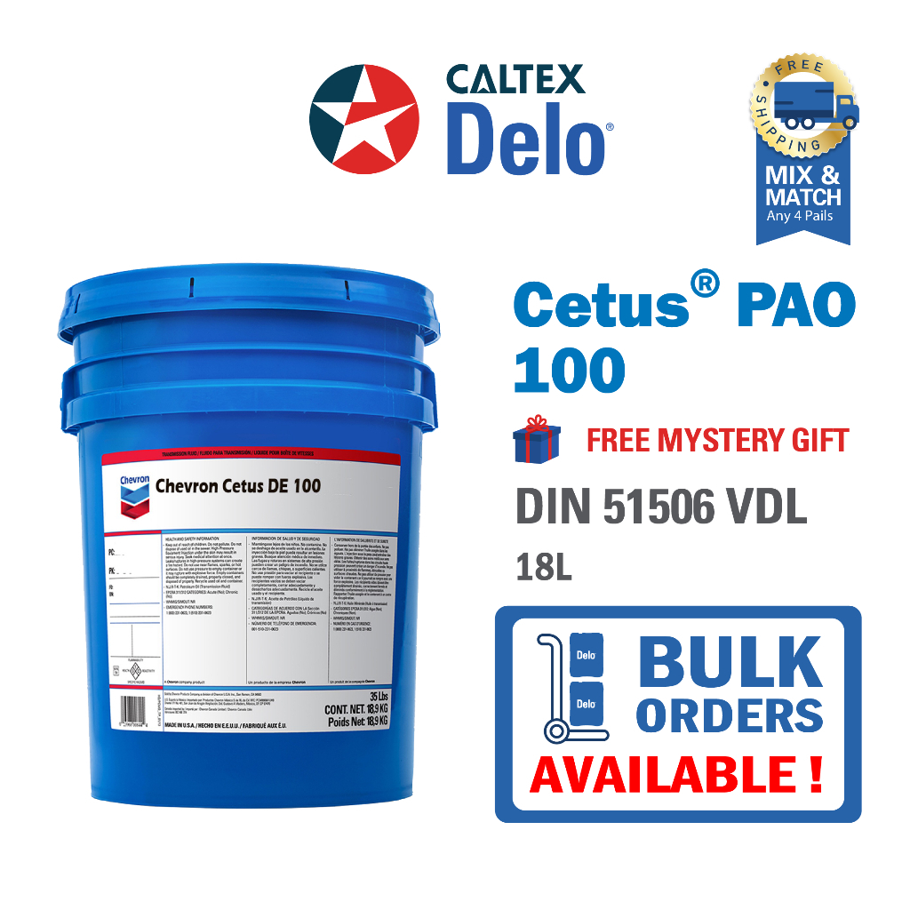 Cetus DE 100 Compressor Oils (18L) | Shopee Malaysia