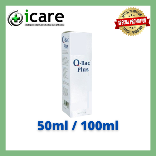 Q-BAC PLUS SPRAY 50ML / 100ML ( EXP DATE : 05/2026 ) | Shopee Malaysia