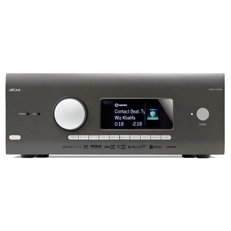 Arcam AVR20 Surround Sound AV Receiver, 9.1.6Ch, Dirac, 5 Years ...